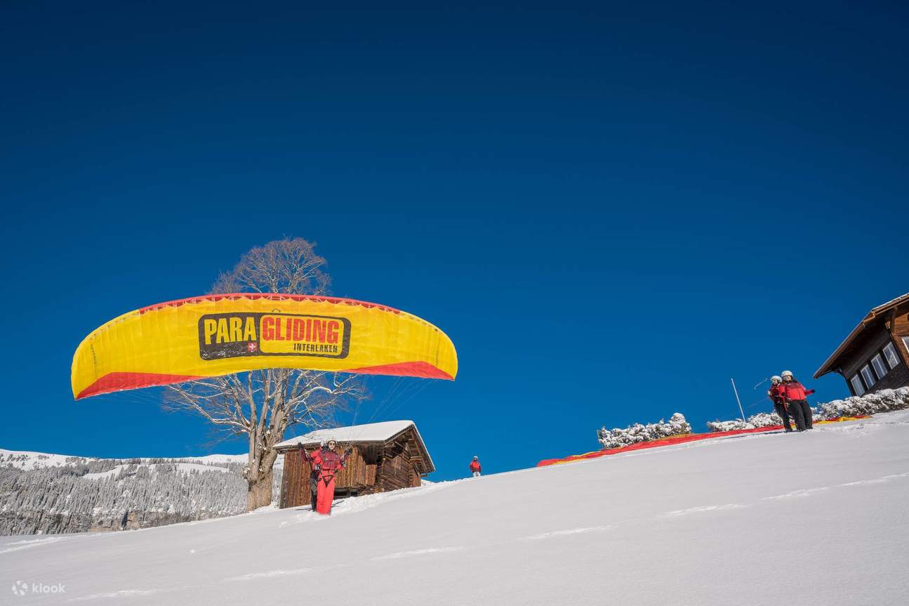 Tandem Paragliding Experience in Interlaken - Klook Singapore