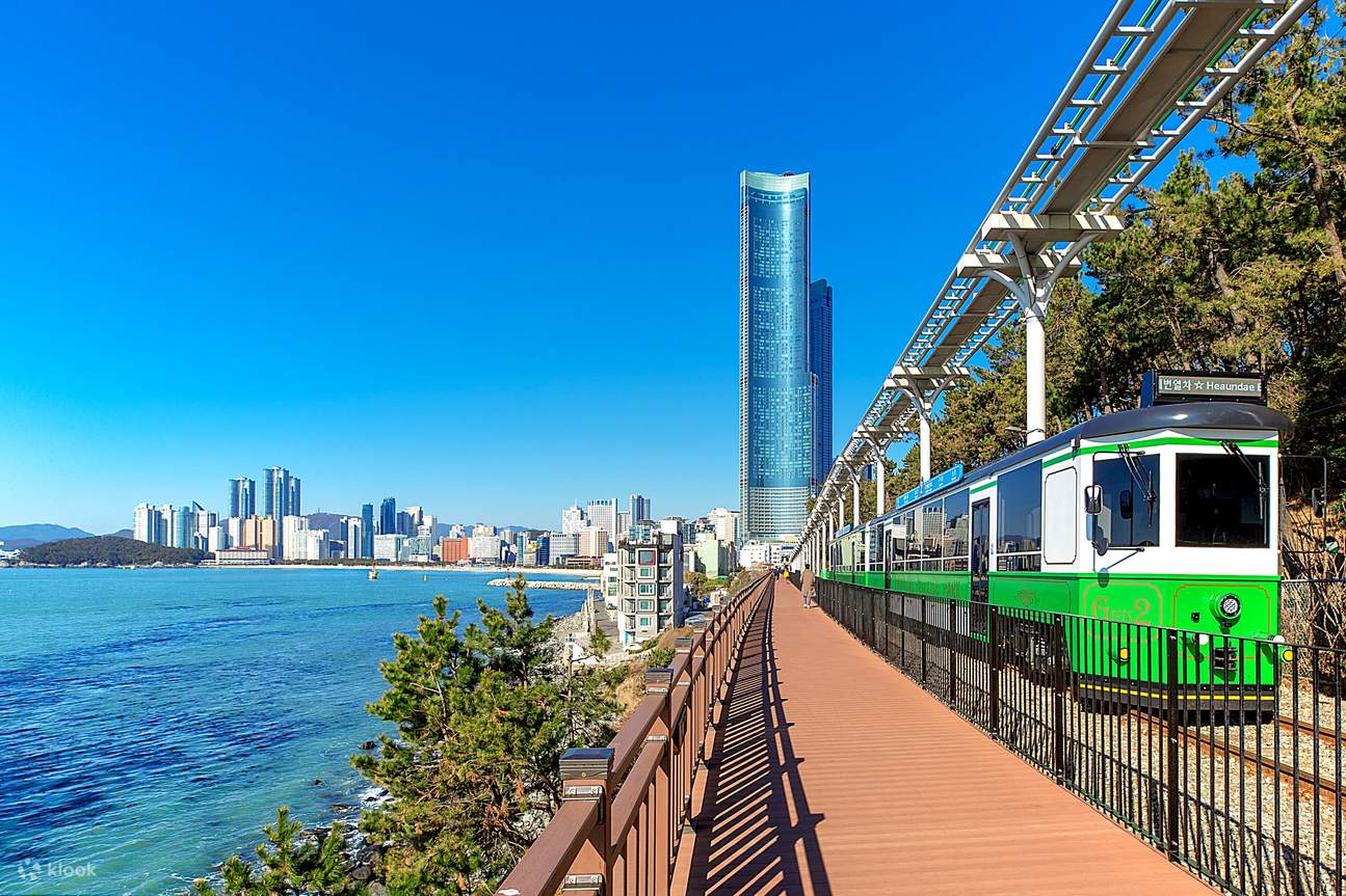 釜山必游一日游：蓝线天空胶囊和海滩火车 Klook客路