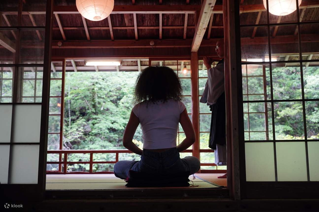 Kyoto: Riverside Zen Meditation with Tea and Sweets - Klook