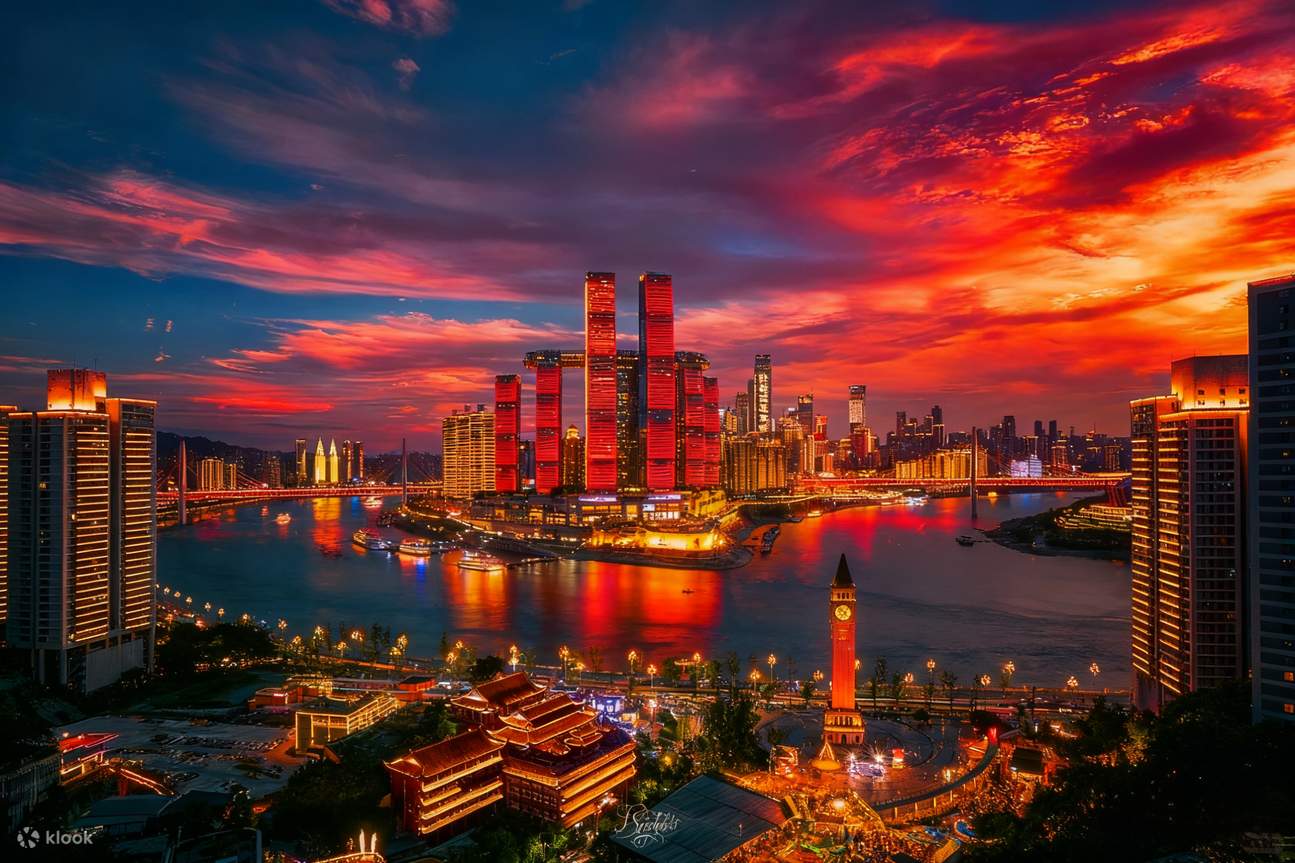 Chongqing Two Rivers Tour • Jinbi Series Ferry Tickets - Klook