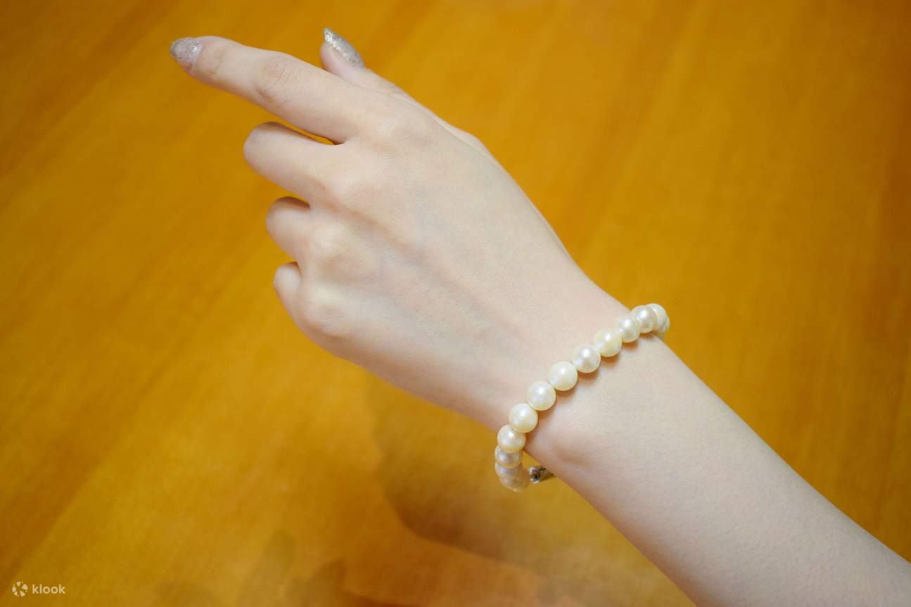 Akoya Pearl Bracelet Making Experience with Japanese Gems (Kyoto ...