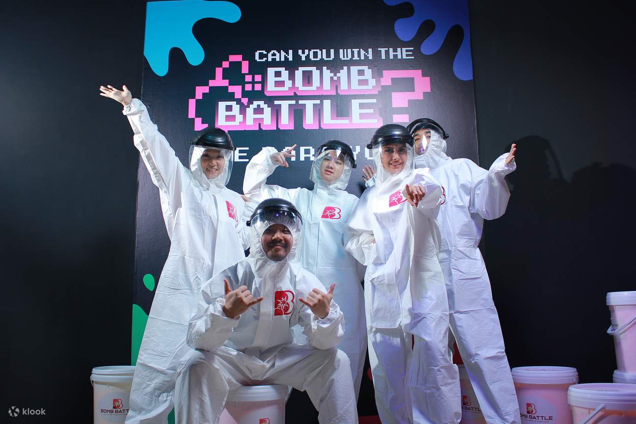 The Bomb Battle Experience in Hong Kong | Paint Bomb Battle | Immersive ...