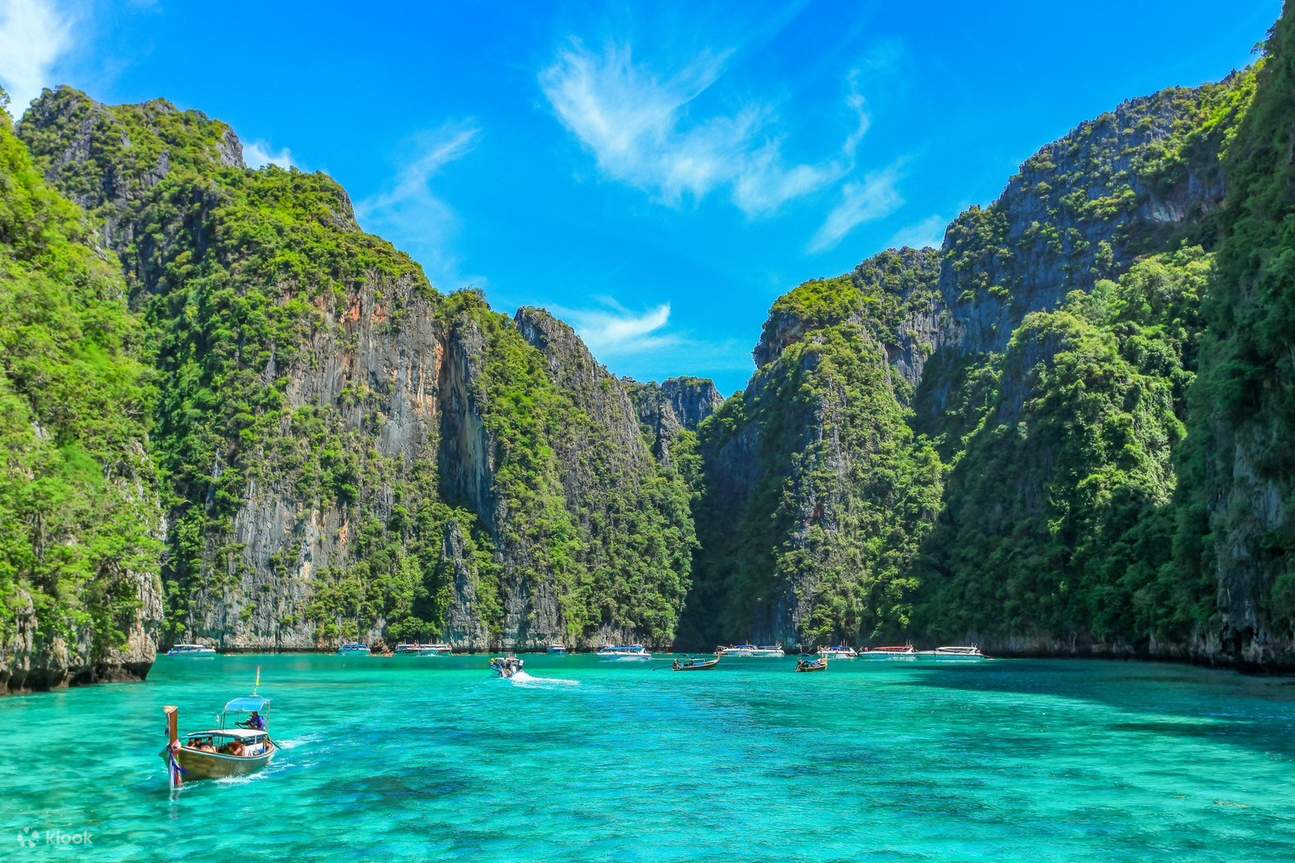 Krabi: Phi Phi Islands Sunrise Tour & 4 Islands by Speedboat - Klook ...