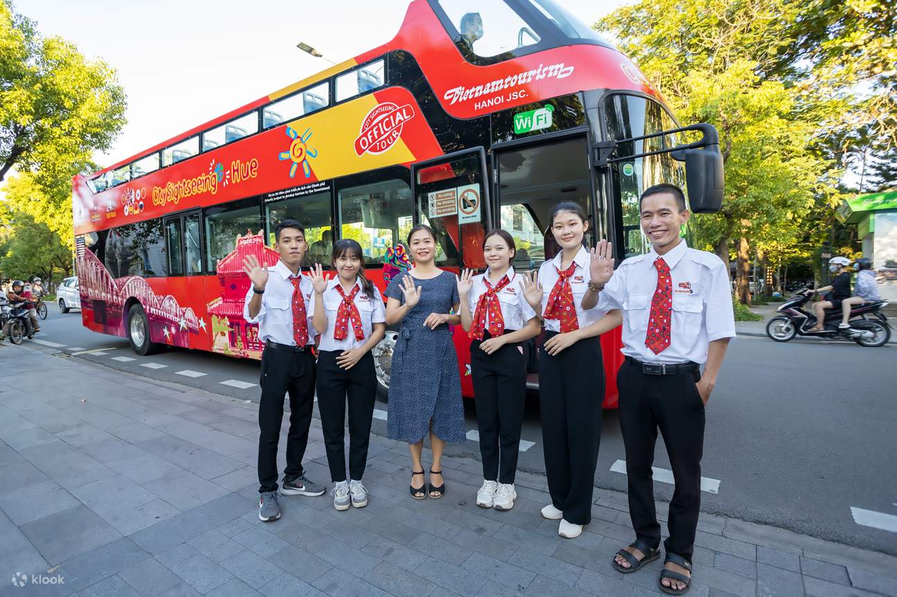 Hue Sightseeing Double-Decker Bus Ticket - Klook