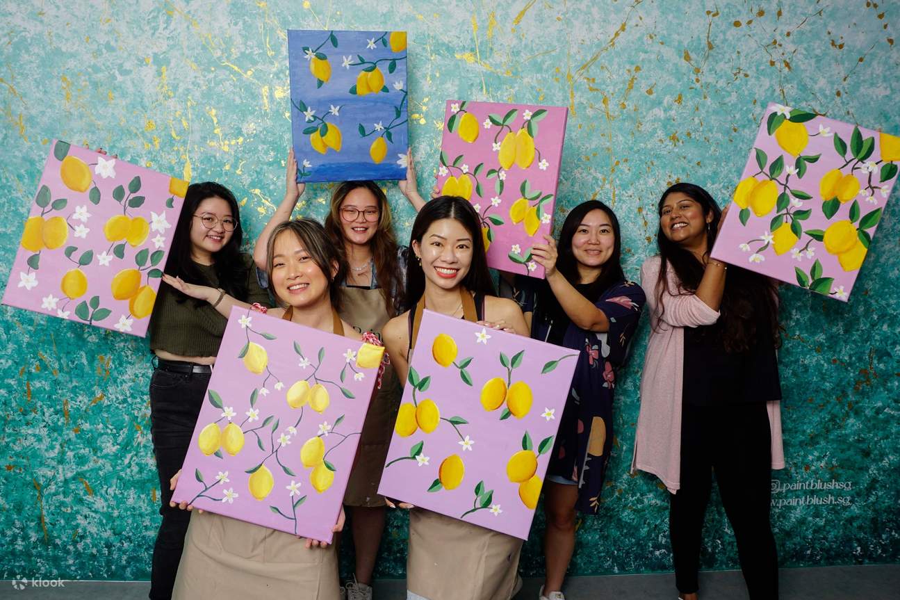 Art Jamming Session With Complimentary Drink & Photobooth in Singapore ...