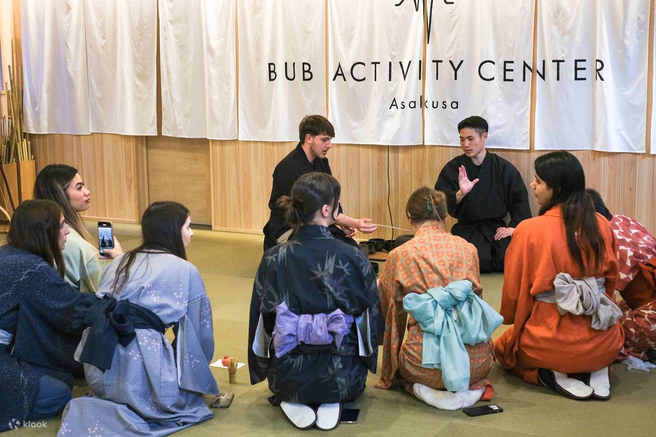 AsakusaJapanese Sweets & Tea Ceremony in Traditional Yukata - Klook India