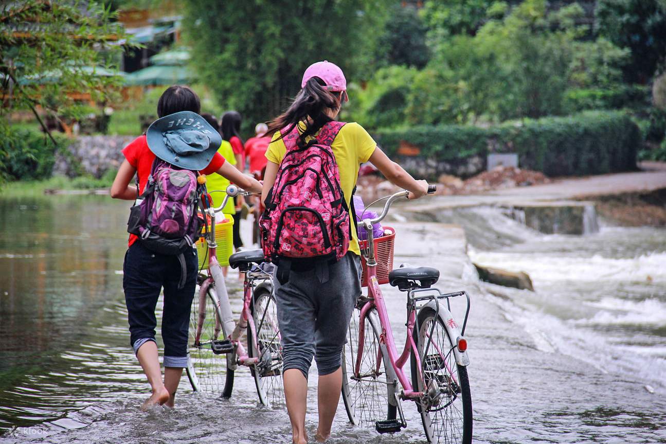 Yangshuo Outdoor Yulong River Cycling and Rock Climbing Day Tour ...