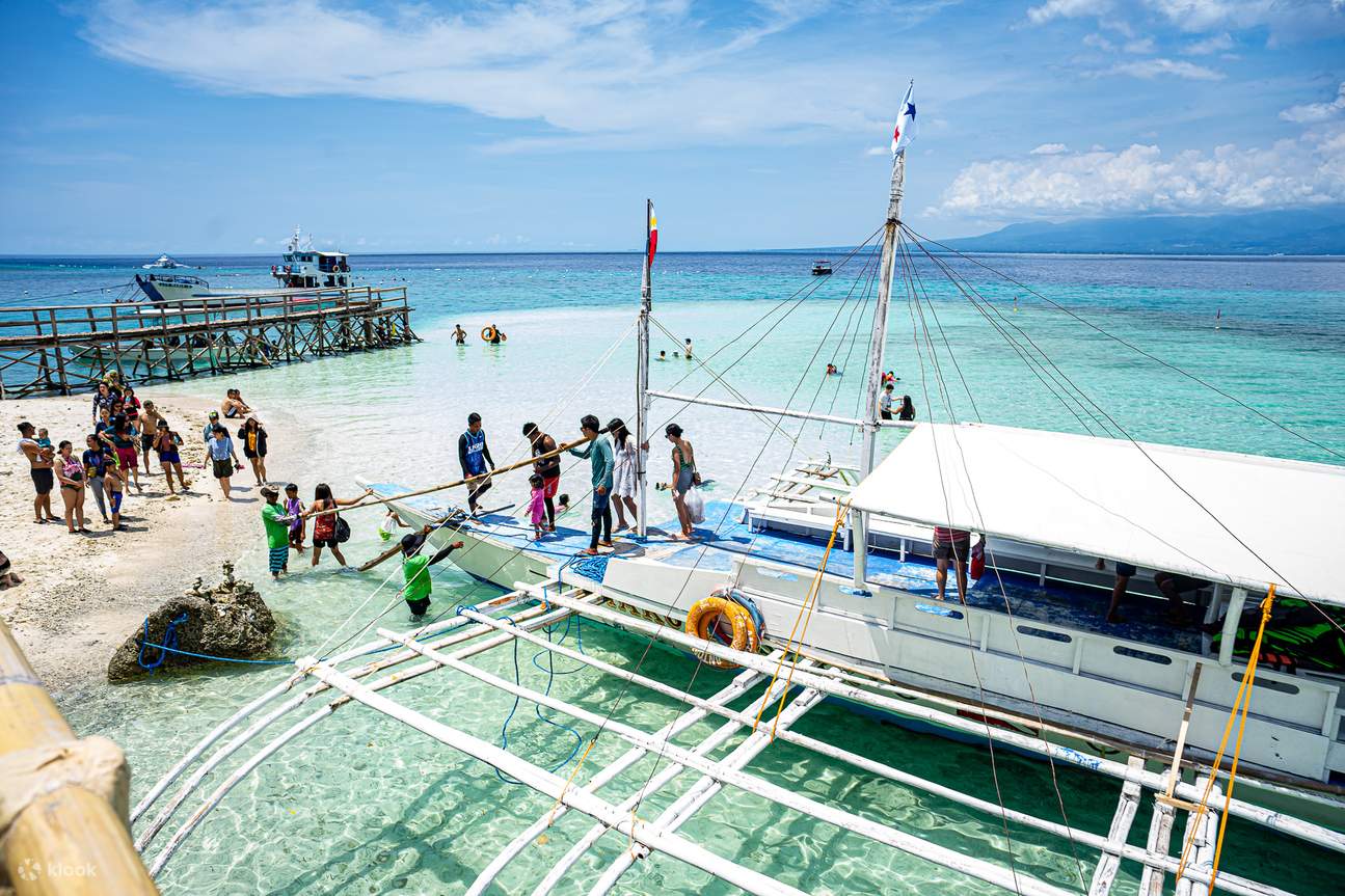 Whale Shark Snorkeling & Sumilon Island Hopping Tour in Cebu - Klook ...