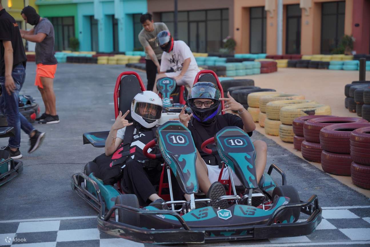 High-speed Racing with Go Kart Experience at Vinpearl Harbour Nha Trang ...