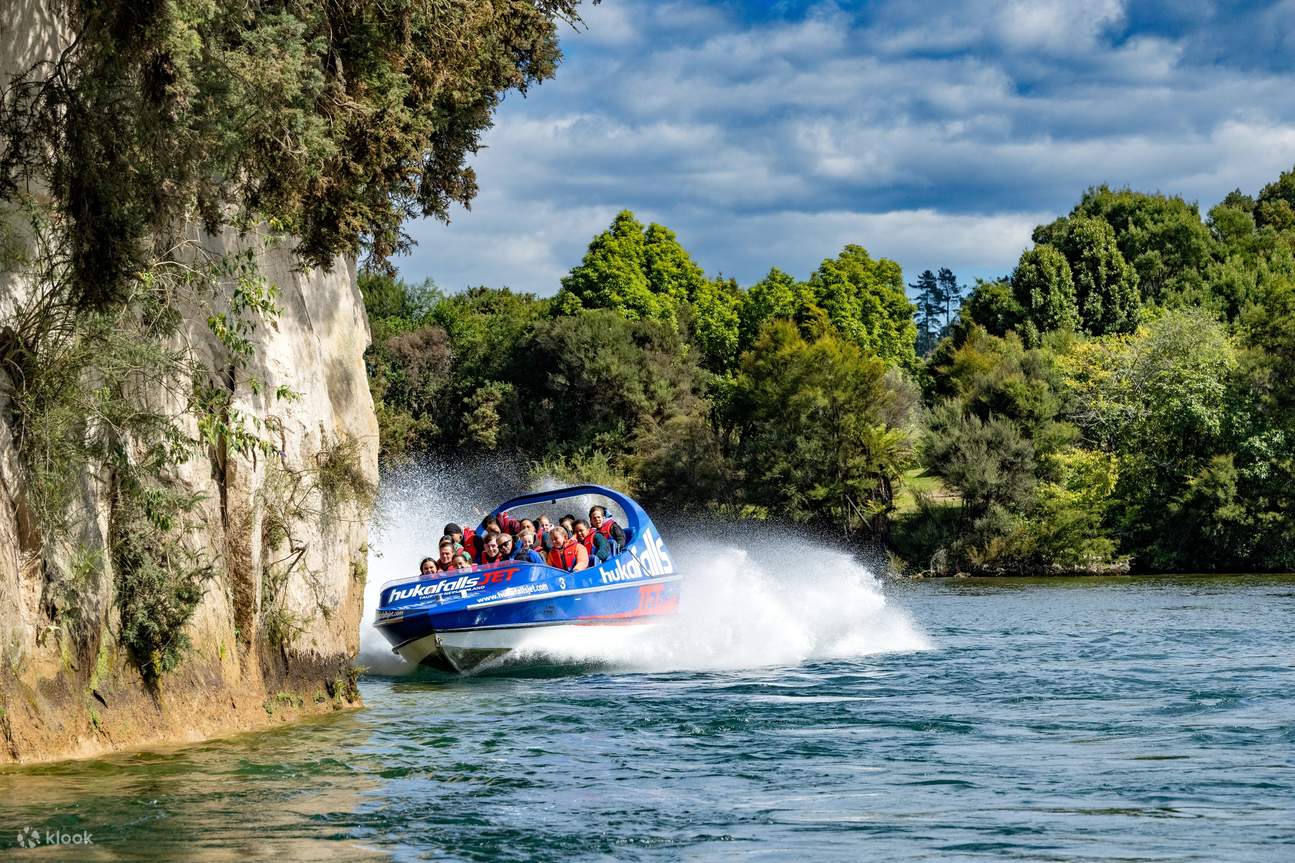 Pengalaman Menaiki Bot Jet Huka Falls - Klook Amerika Syarikat