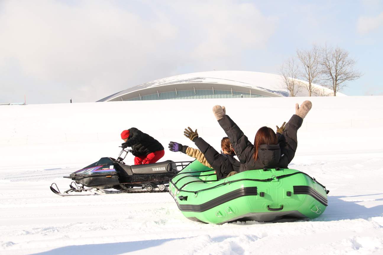 Sapporo, Hokkaido | Daiwa House Premist Dome Snowmobile Experience - Klook