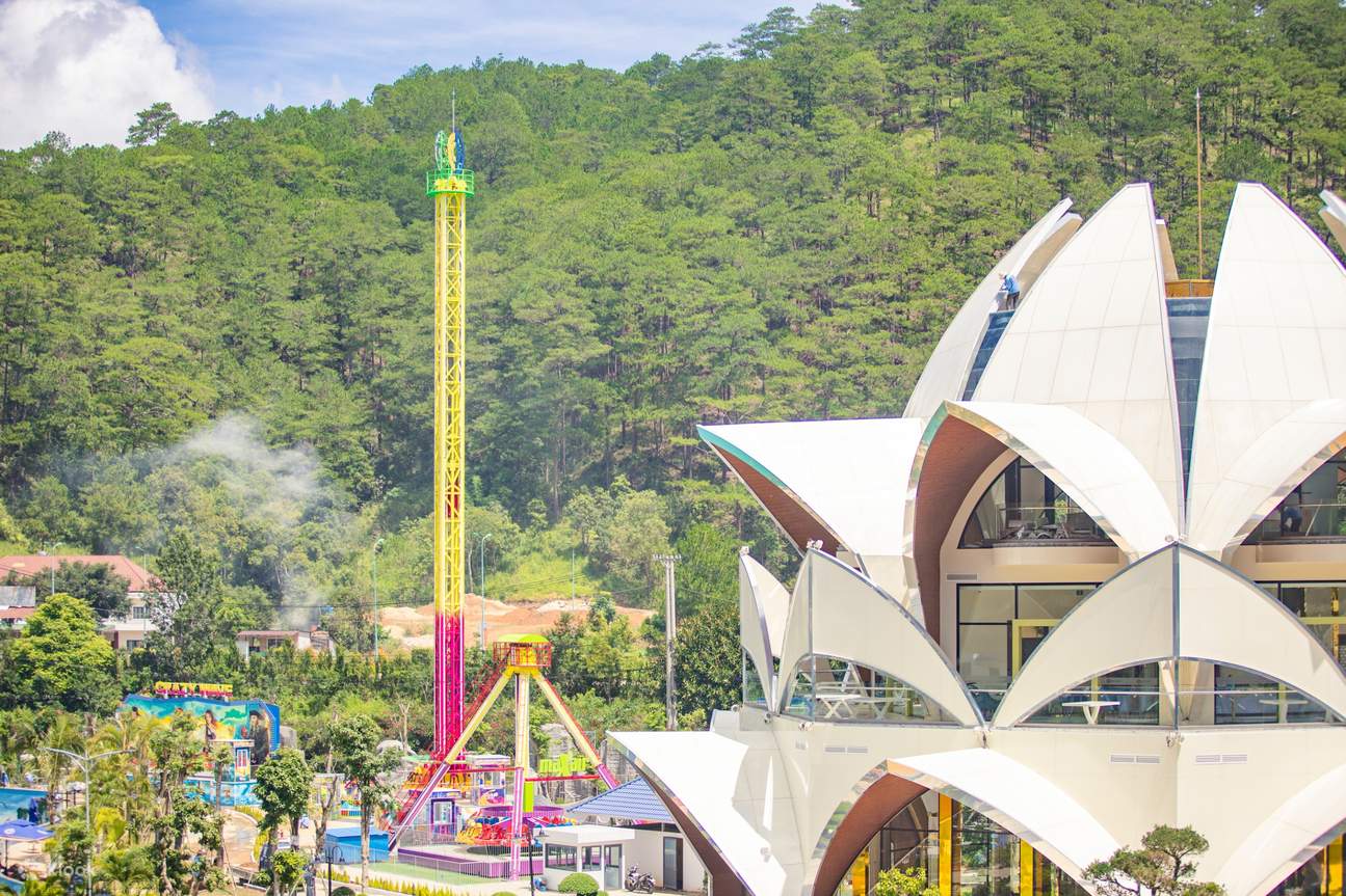 Tea Resort Prenn Waterfall and Theme Park Ticket in Da Lat - Klook