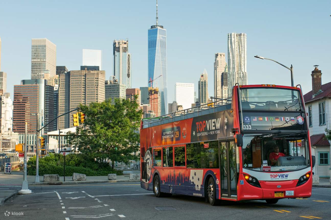 New York TopView Sightseeing Bus Pass - Klook Australia