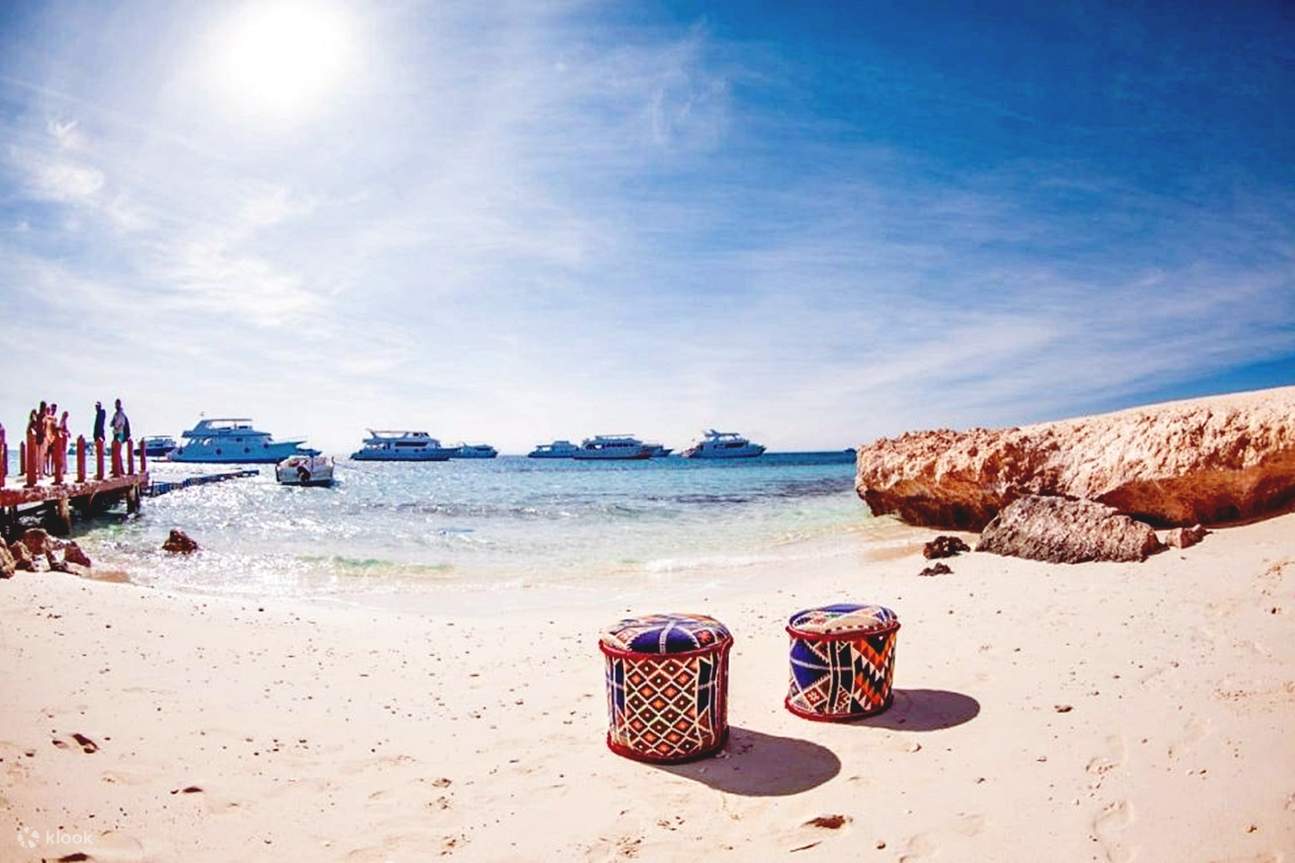 Discover the Beauty of Magawish Island: Boat Trip from Hurghada with ...