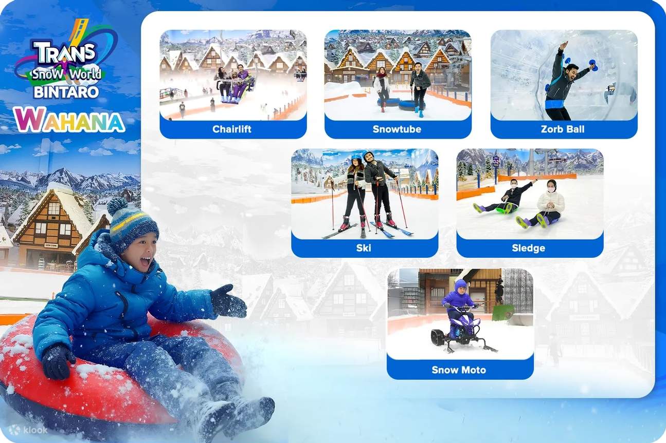 Trans Snow World Ticket in Bintaro - Klook Philippines