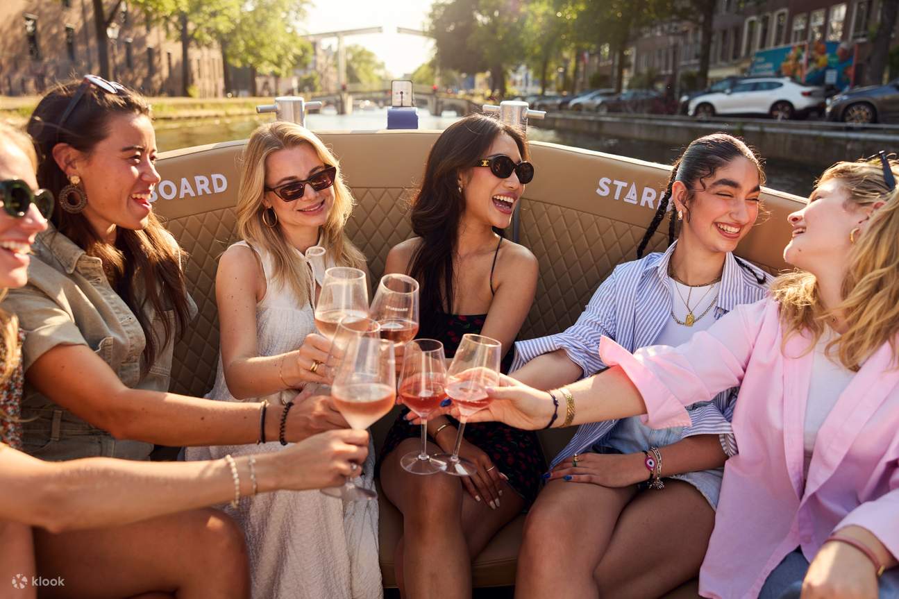 Canal Booze Cruise with Drinks in Amsterdam - Klook Singapore