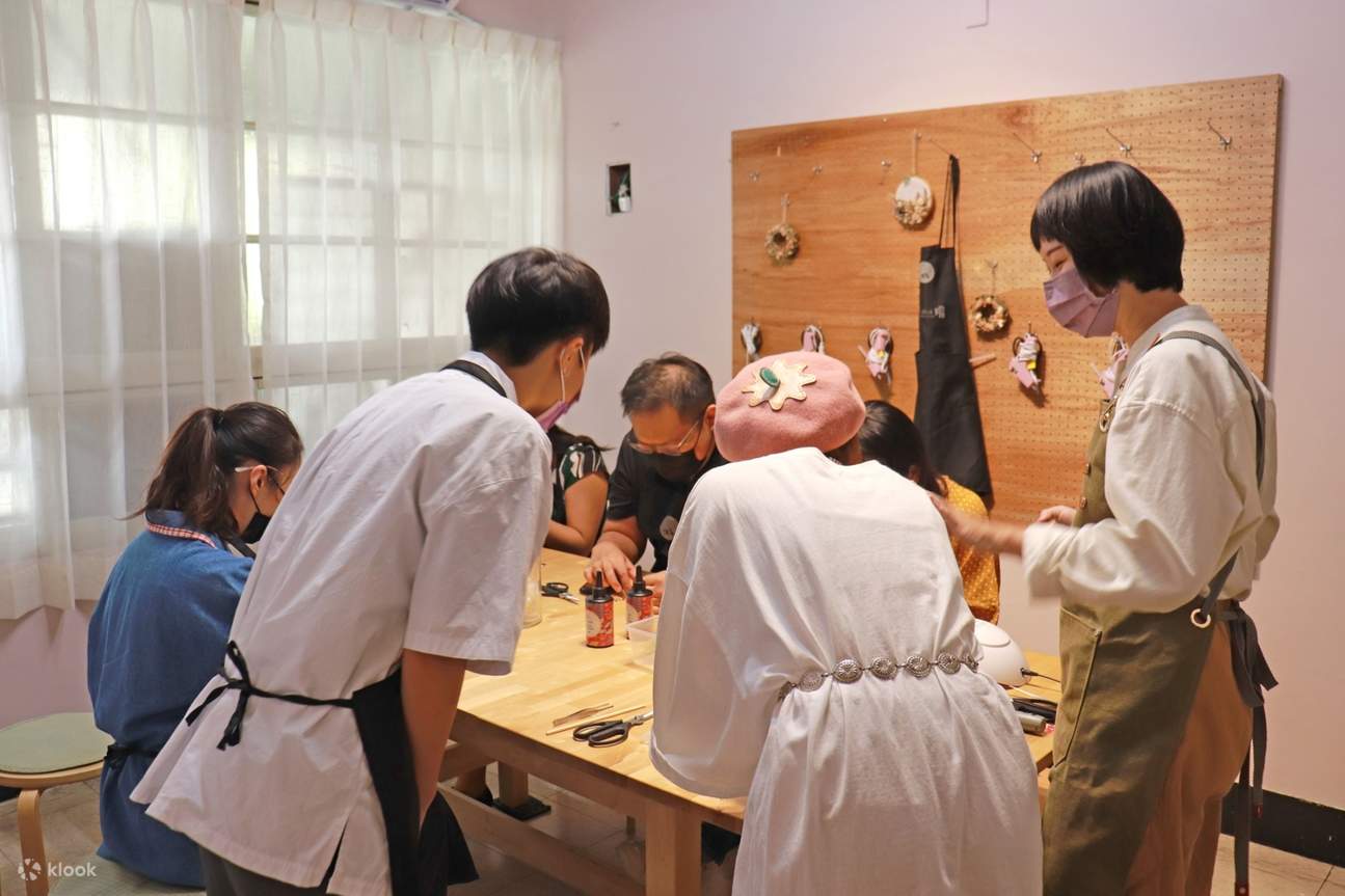 타이중 떠다니는 꽃 디퓨저 수제 체험 클룩 Klook 한국