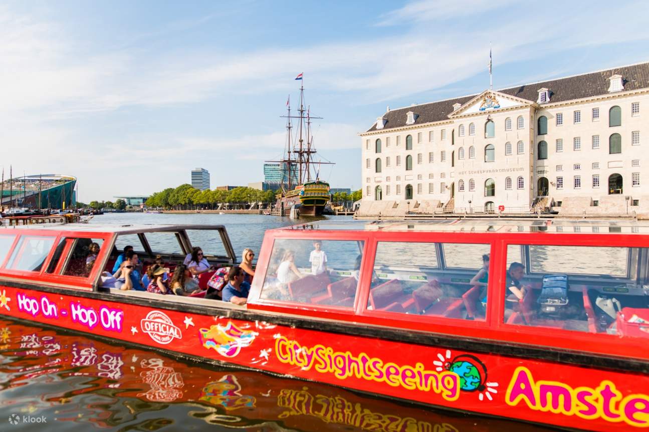 A'DAM Lookout Skip The Line Ticket with Hop-On Hop-Off Boat Canal ...