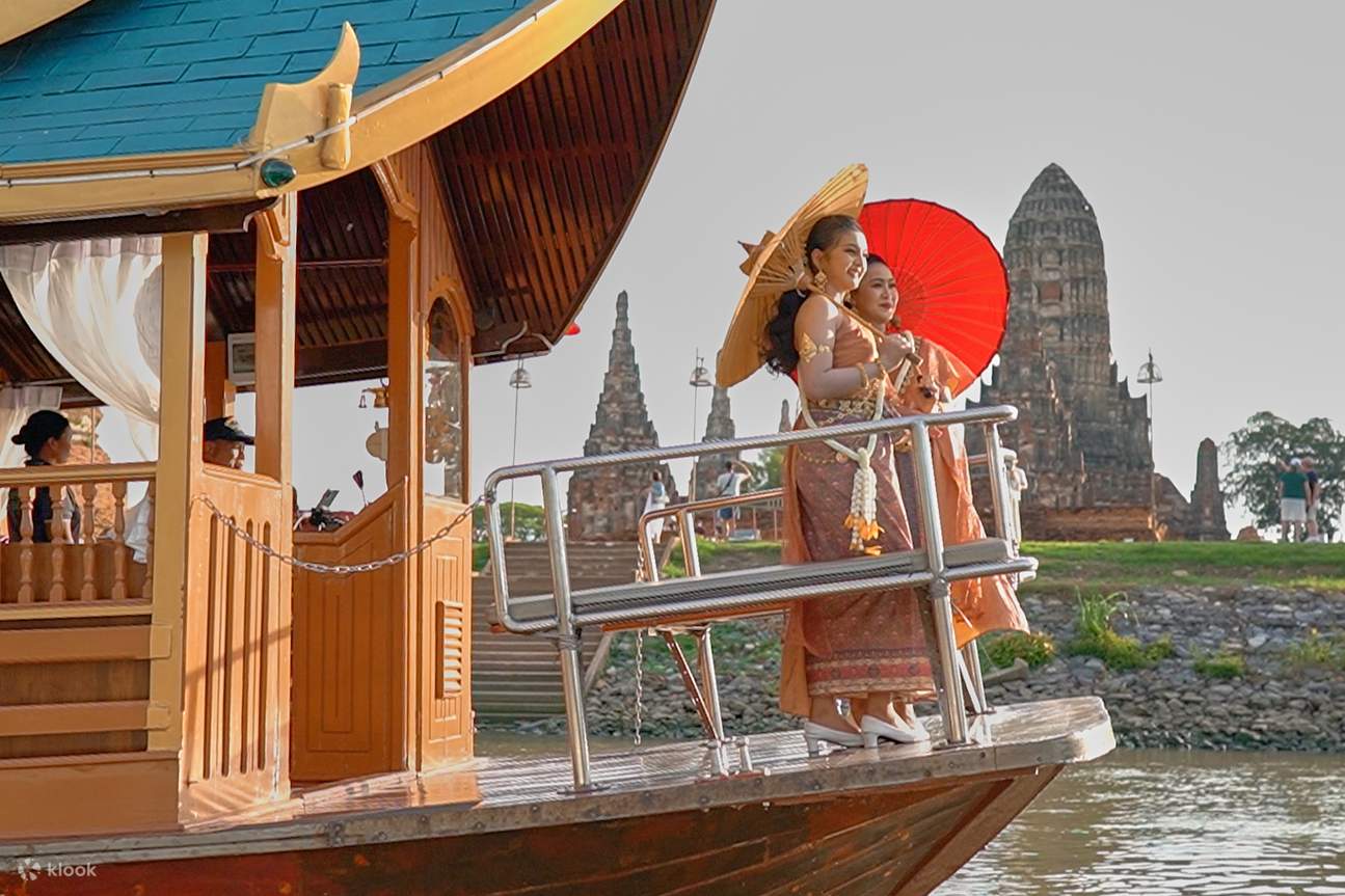 Ayutthaya Iconic Temple Tour With Sunset Boat Ride - Klook