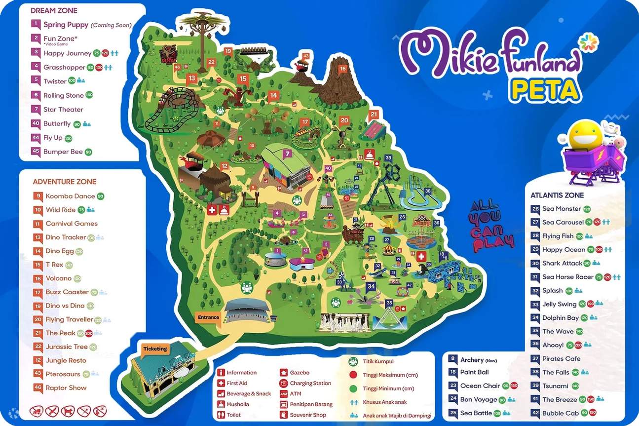 Mikie Funland Ticket in Medan - Klook India