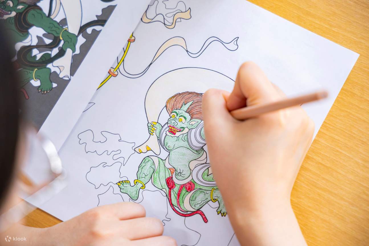 Tokyo : Expérience de coloriage d'estampes Ukiyo-e à Ginza - Klook ...