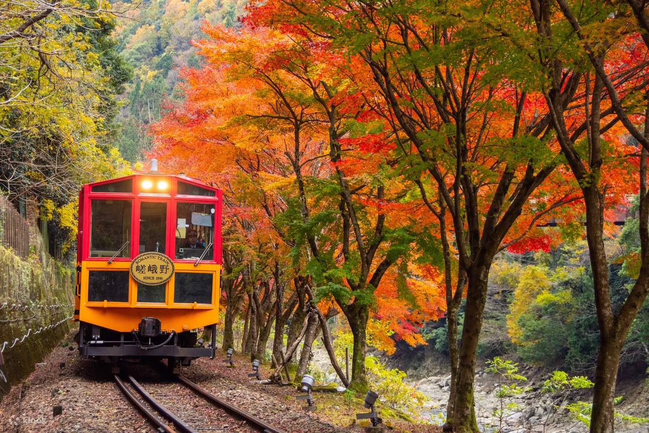 Kyoto Sagano Romantic Train in Arashiyama Bus Tour - Klook Australia