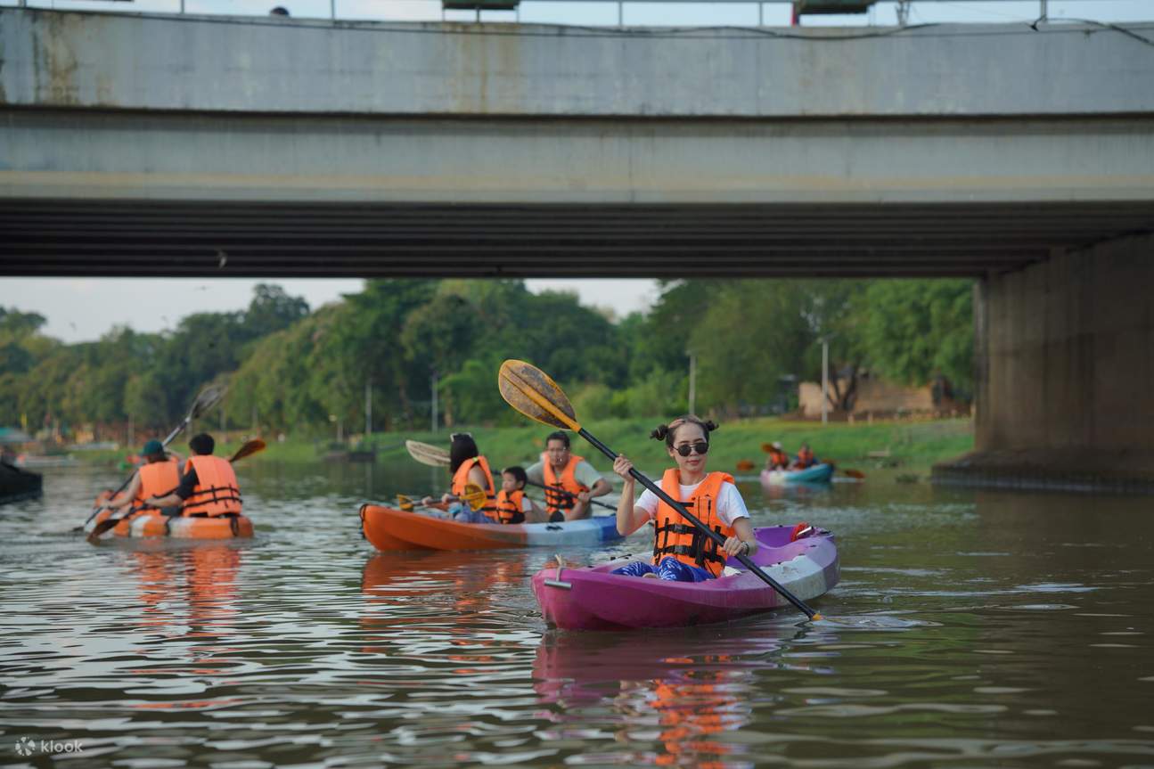 Chiang Mai : Explore kayaking through Mae Ping River on sunset - Klook ...