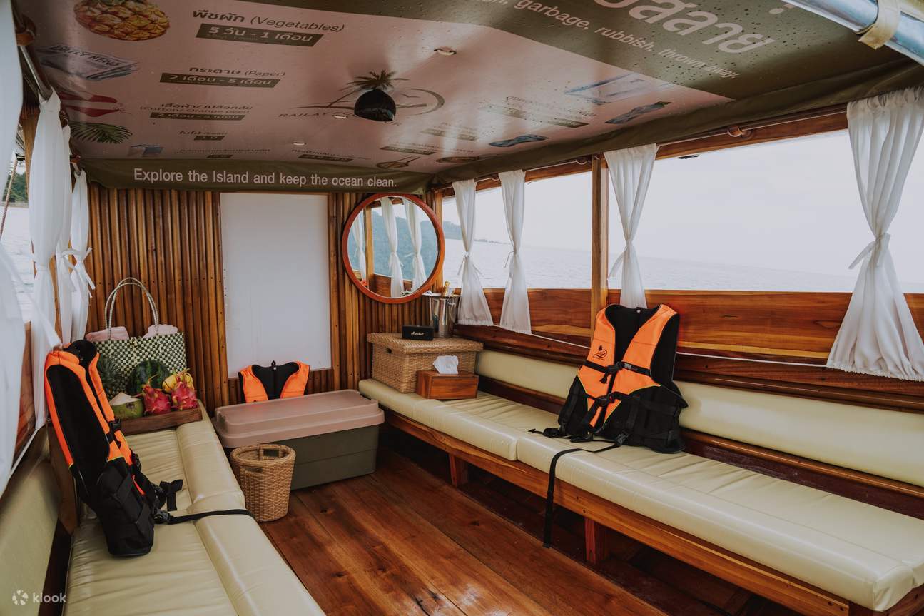 Private Krabi 4 Islands Private Tour dengan Luxury Longtail Boat di ...