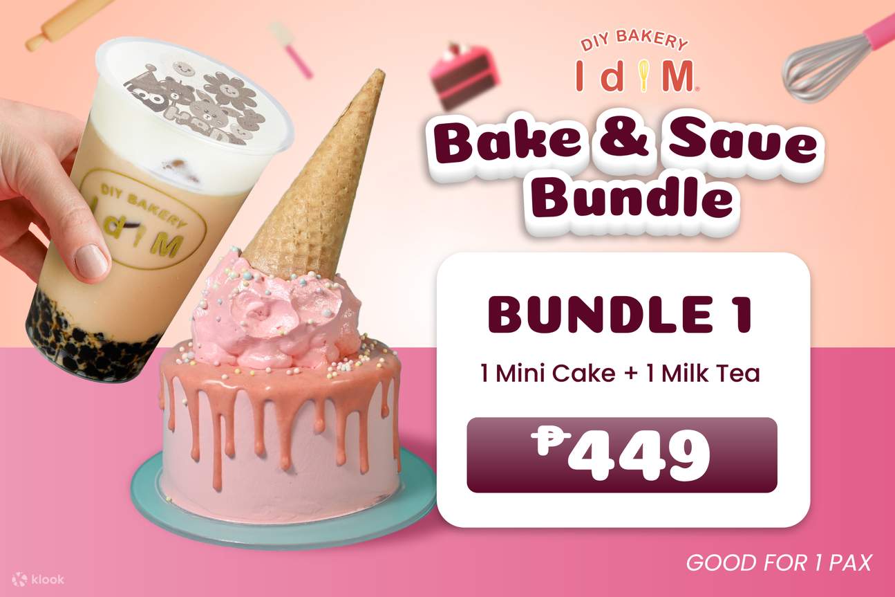 Fun & Easy Baking Activity: DIY Baking Experience in SM Megamall by IDIM DIY Bakery - Klook Malaysia