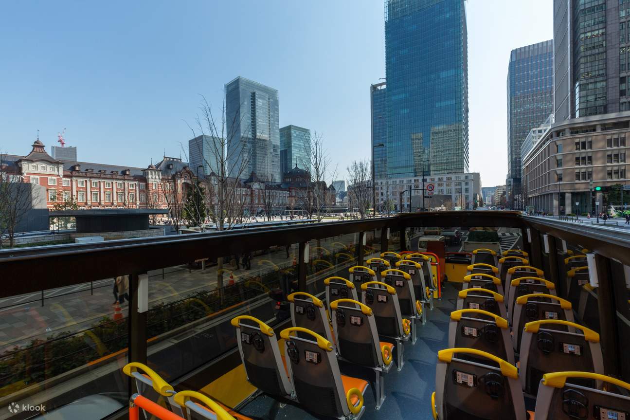 Perjalanan Bus Sightseeing Atap Terbuka di Tokyo City - Klook Indonesia