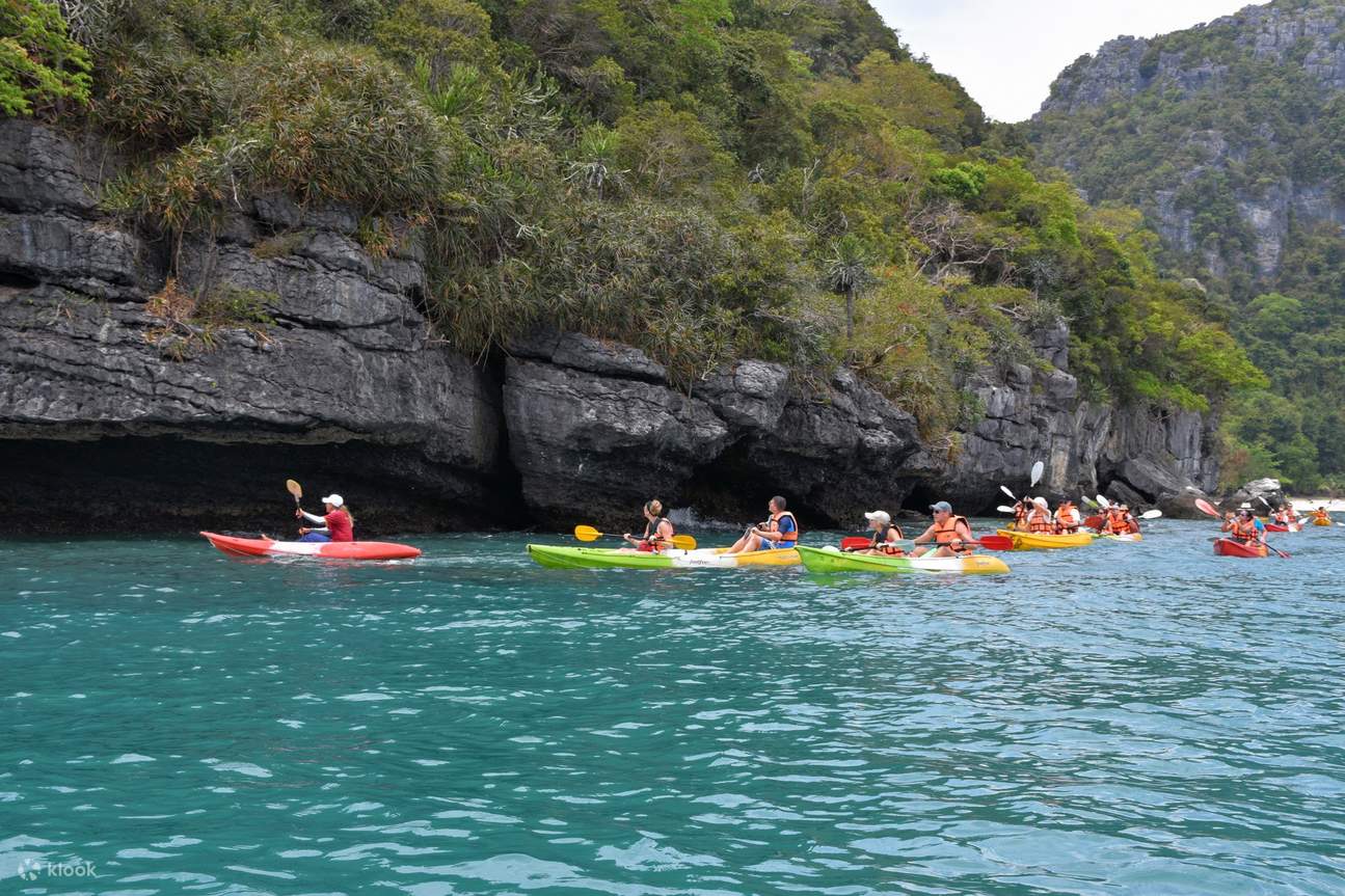 Join In Samui Island Tour Dengan Perahu Besar Dengan 3 Dek Ke Taman ...