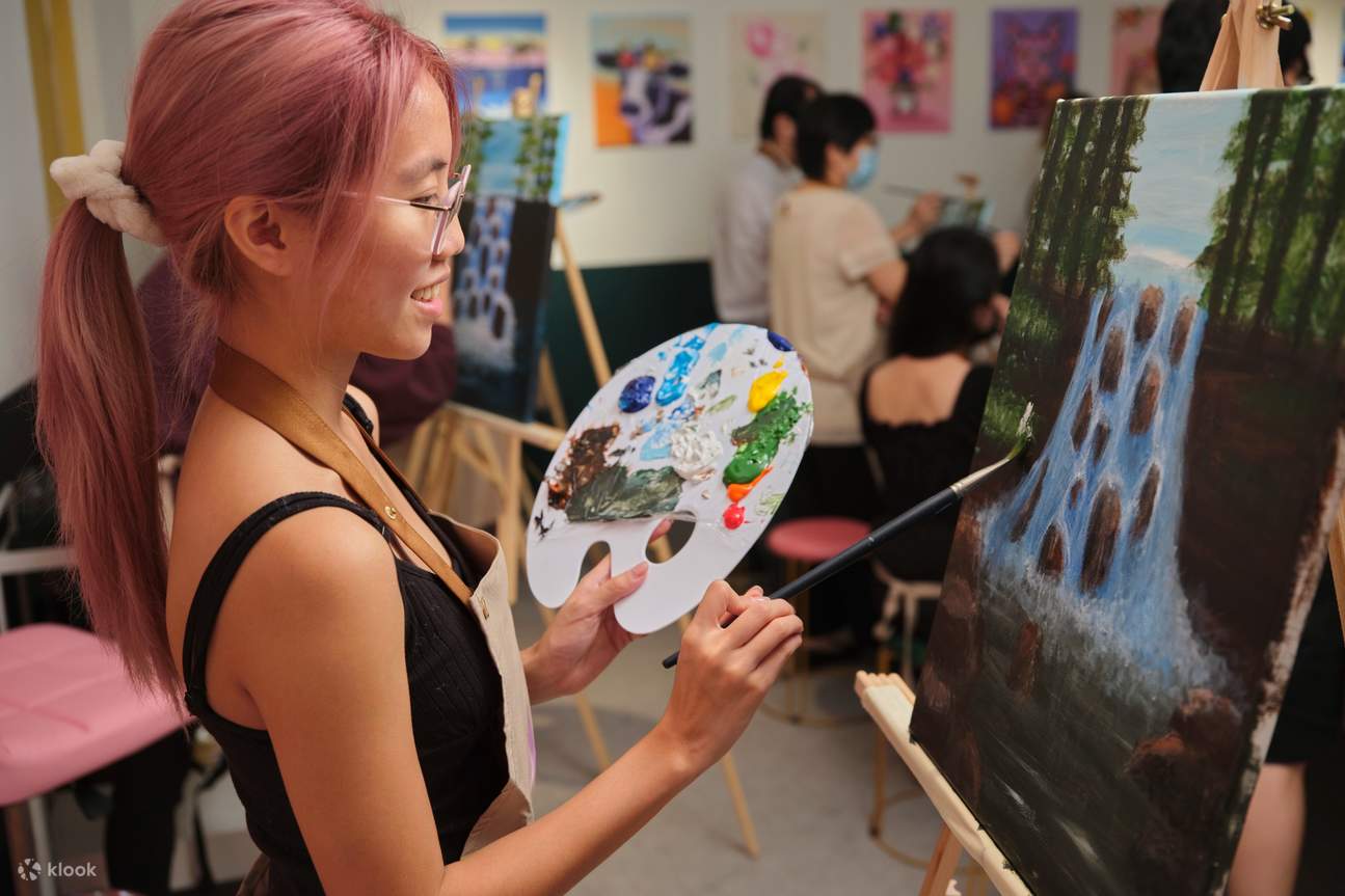 Art Jamming Session With Complimentary Drink & Photobooth in Singapore ...