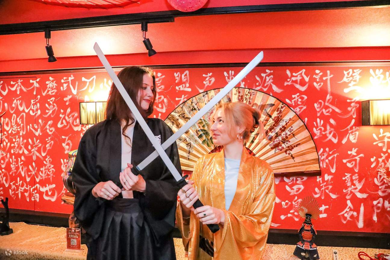 Tokyo Shogun Samurai Bar: Sake and Whisky Tasting with Costume - Klook ...