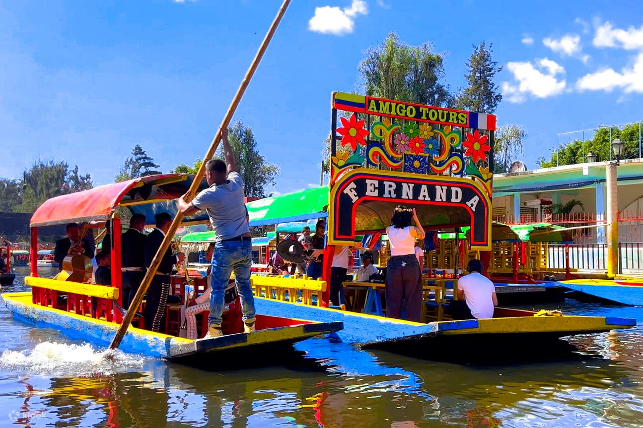 Xochimilco Trajinera Party with Drinks, Music & Taco Dinner - Klook
