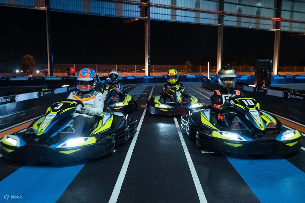 Indoor-Elektro-Gokart-Erlebnis bei Evolt Karting in Shah Alam - Klook ...