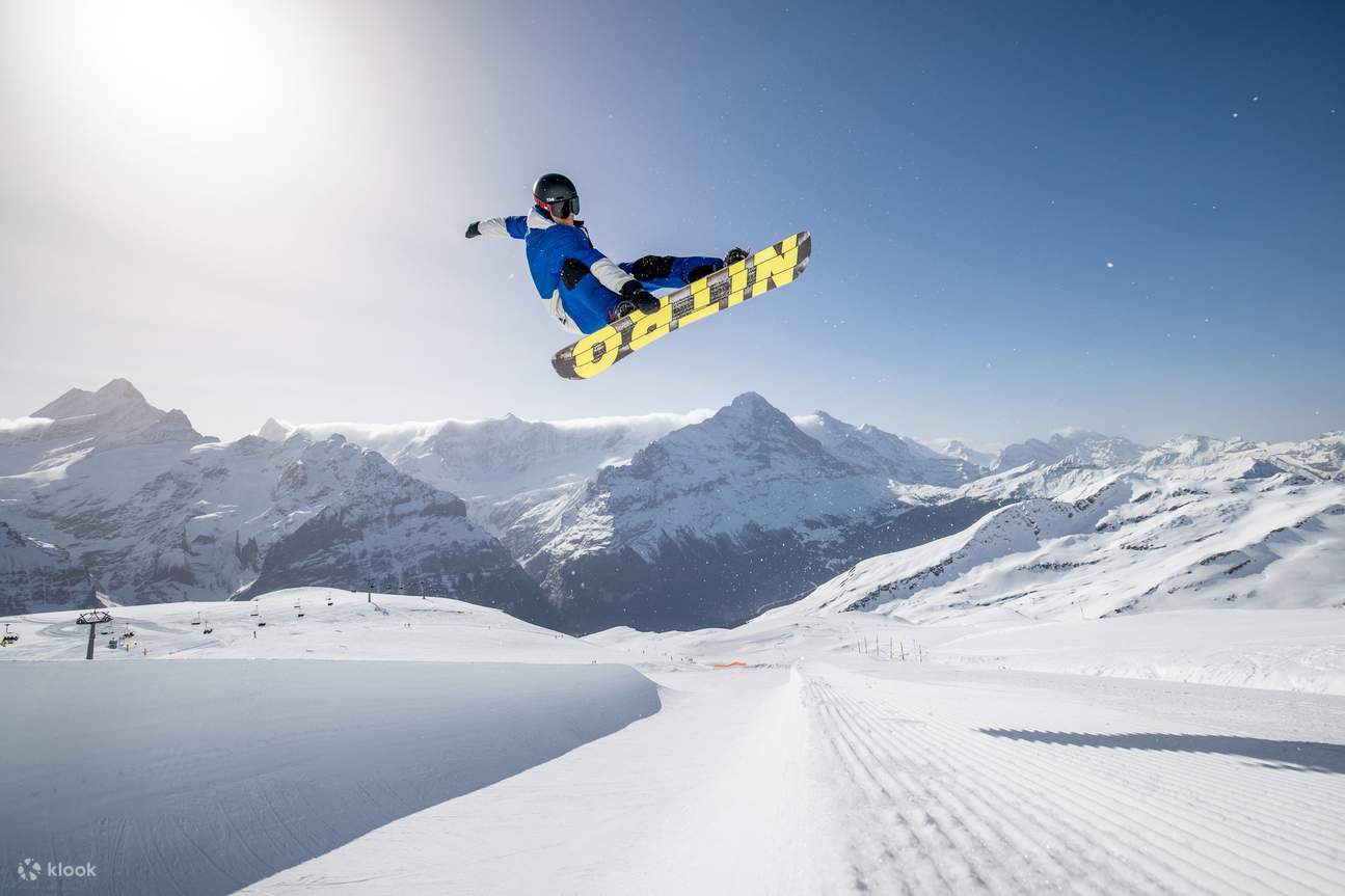 Snowboarding Down the Top of Europe with a World Champion - Klook Australia
