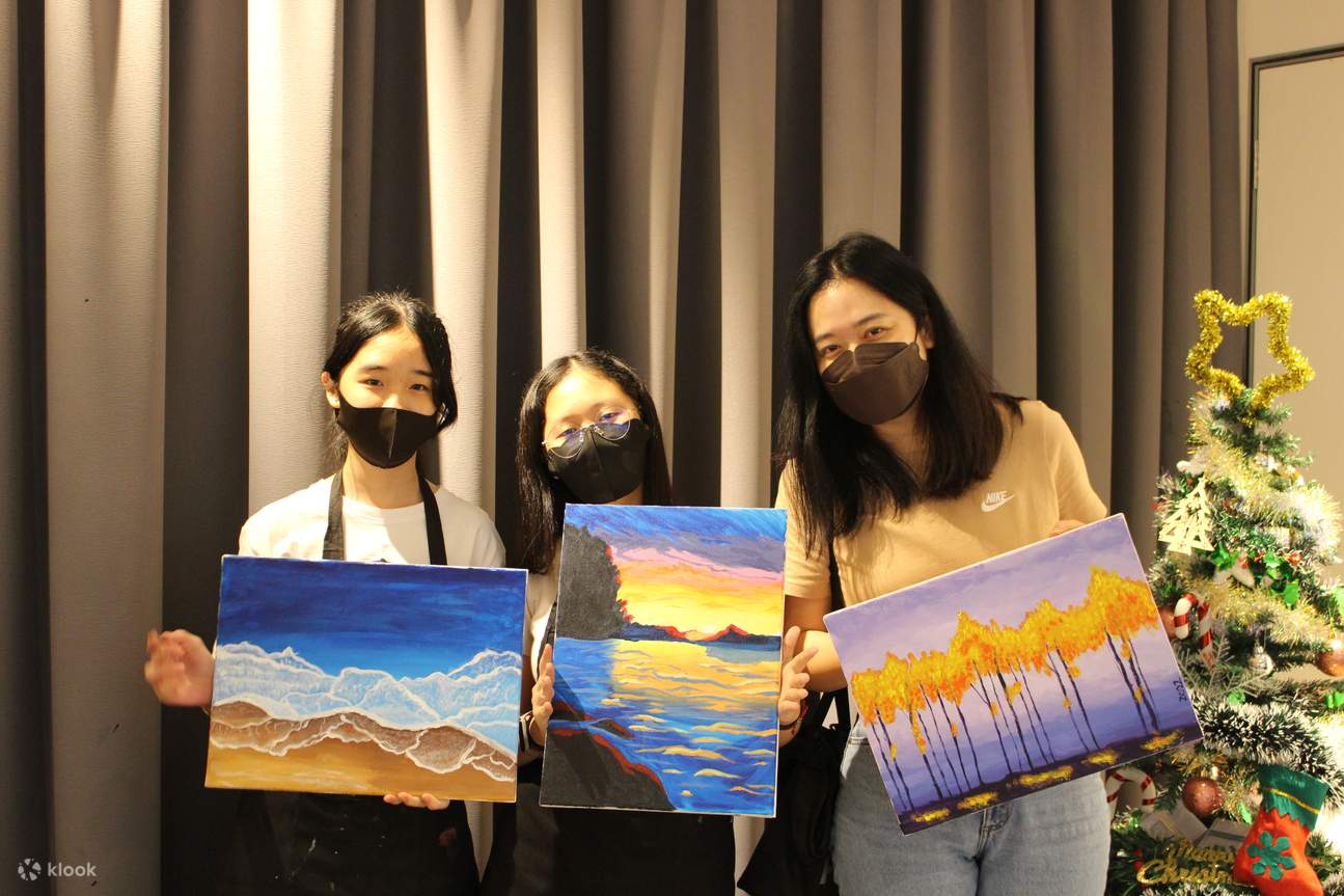 Bonding Through Brushes Art Workshop at Art Core Hartamas - Klook