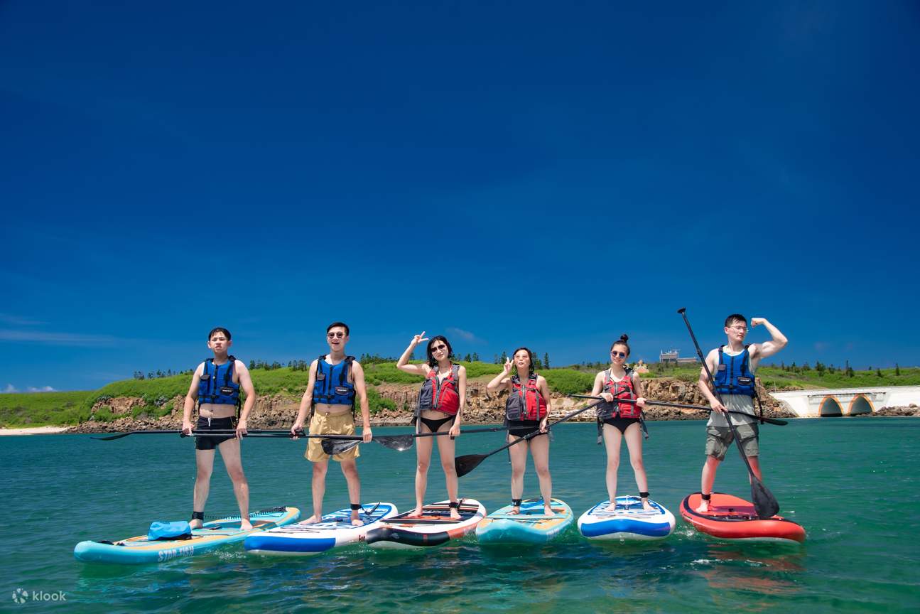 【Penghu SUP】Penghu Xiaomenyu SUP・Canoe morning light・Sunset around the ...