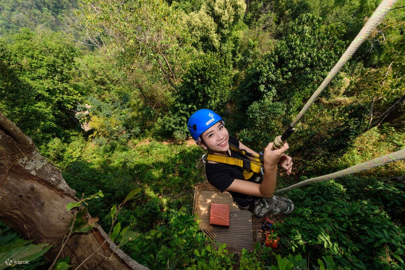 Skyline Adventure Zipline Experience in Chiang Mai, Thailand - Klook ...