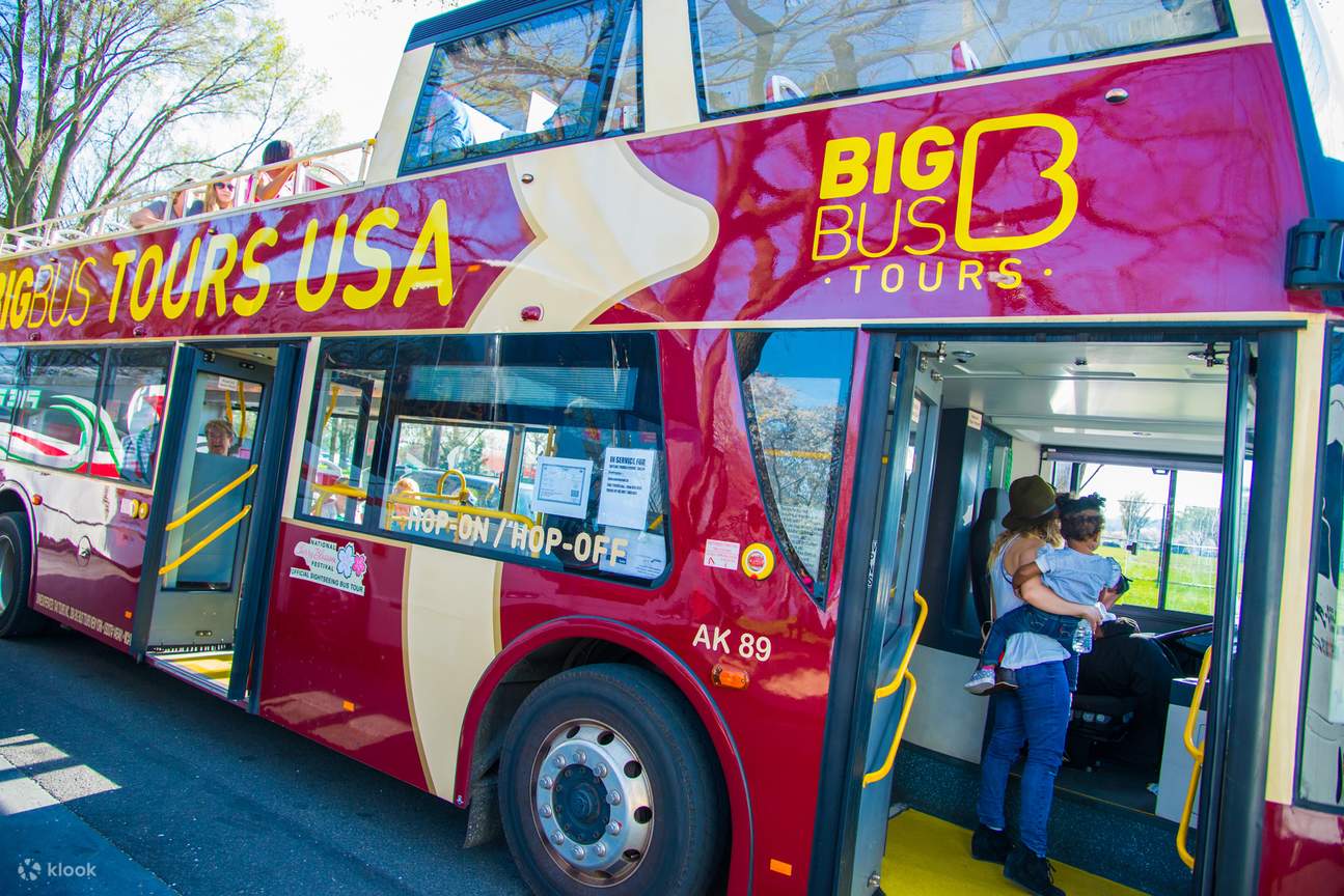 Washington DC Big Bus Hop-On Hop-Off Tours (Open-Top) - Klook