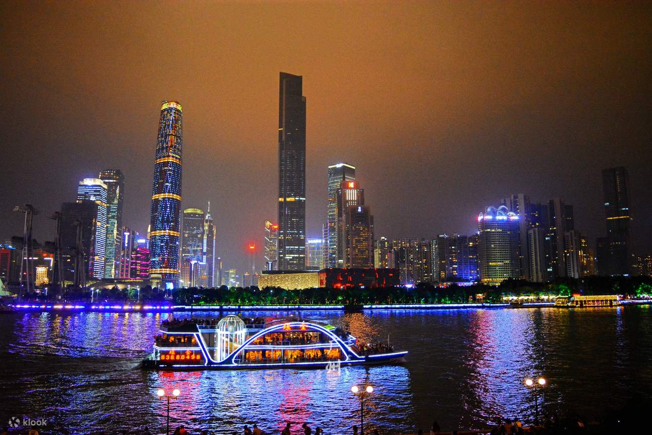 Guangzhou Night Tour, Pearl River Night Cruise, Beijing Road, Grand ...