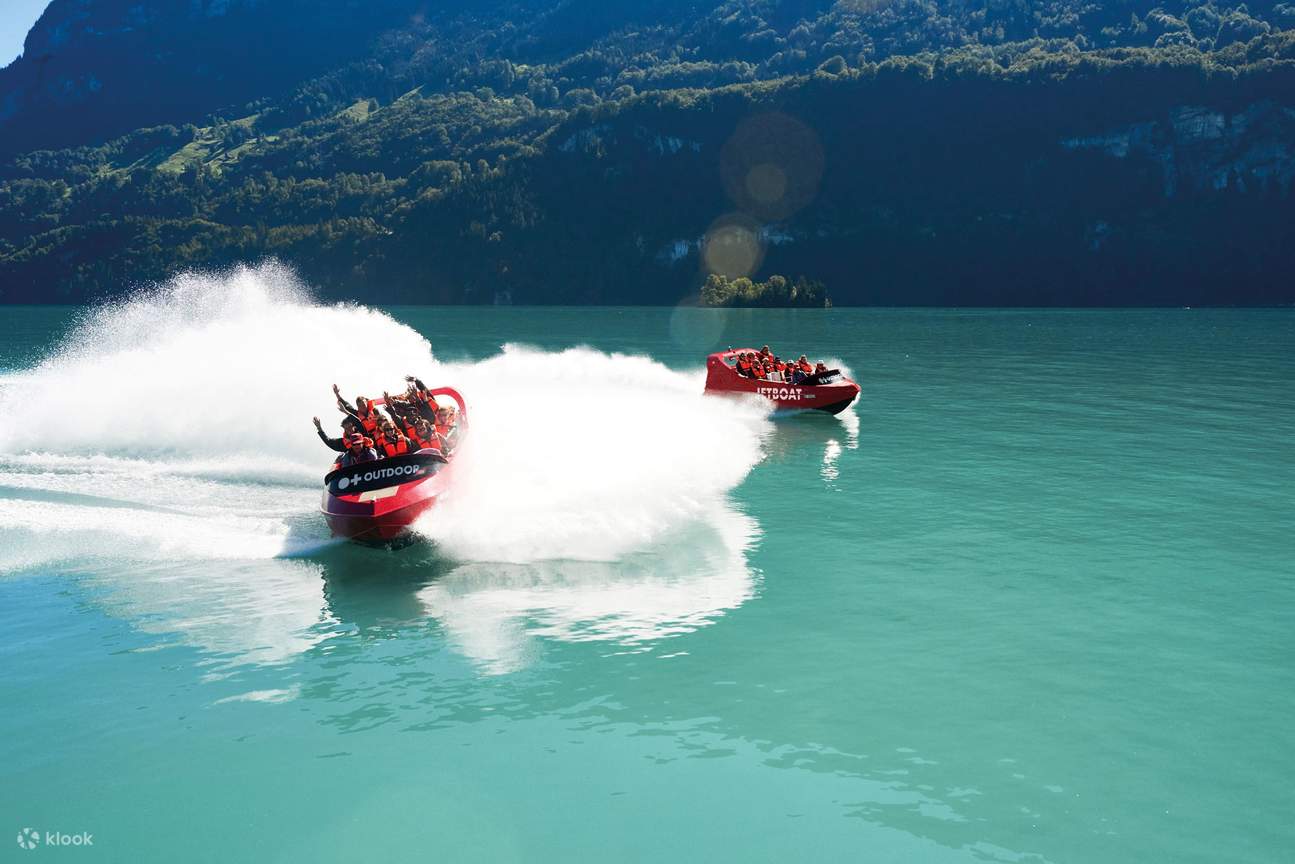 Scenic Jet Boat Ride from Interlaken, Switzerland - Klook