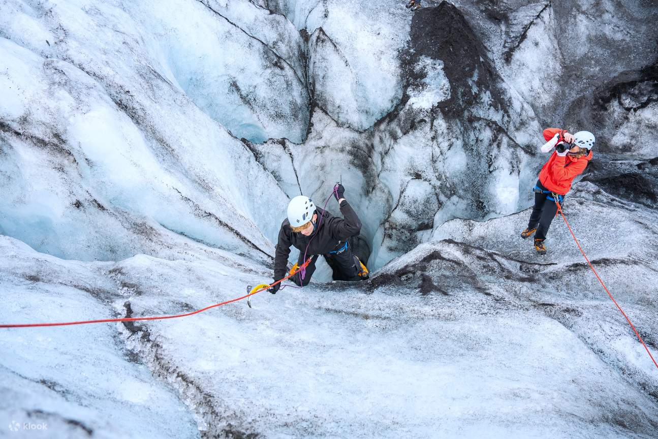 Glacier Hiking & Ice Climbing Tour from Reykjavik and Solheimajokull ...
