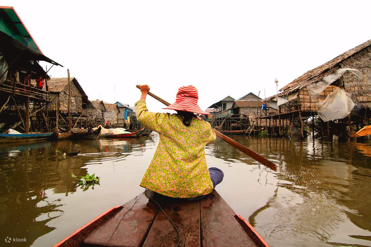 Siem Reap: Half-Day Kampong Phluk with Sunset, Boat & Guide - Klook