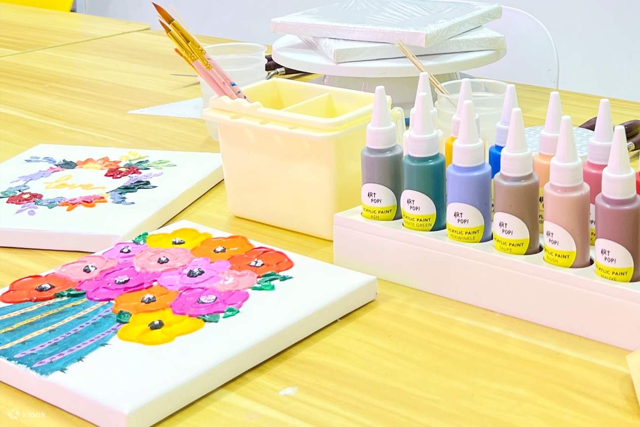 Taller de arte texturizado con espátula en Singapur - Klook Estados Unidos