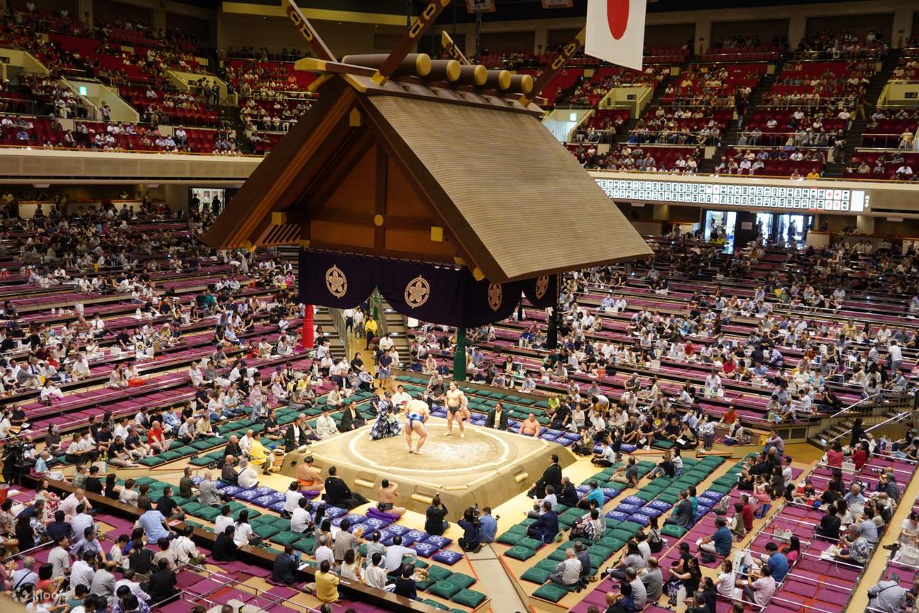 Tokyo Sumo Tournament Ticket and Sumo Walking Tour in Ryogoku - Klook ...