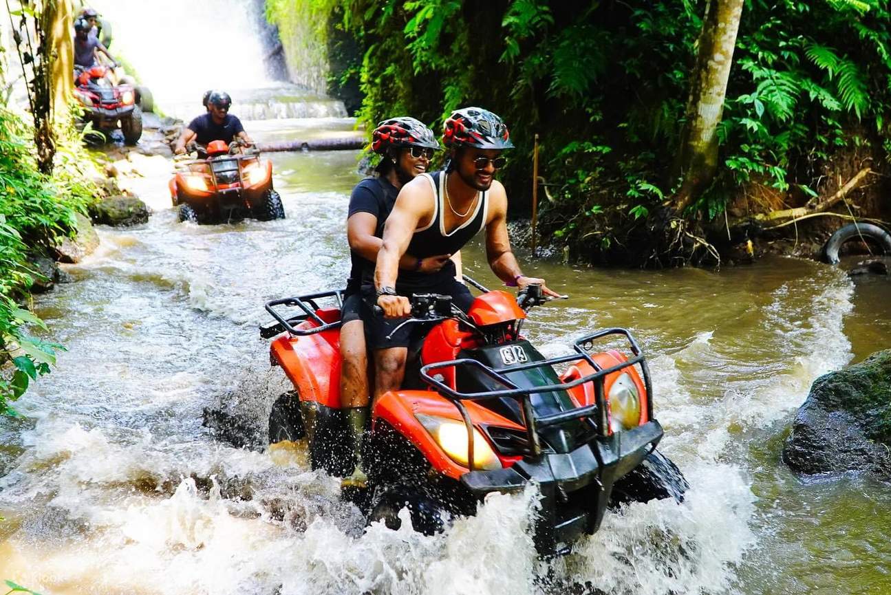 Ulu Petanu Waterfall Tour with ATV & Rafting Activities in Bali - Klook