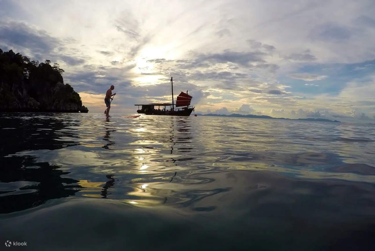 Krabi 5 Islands Siamese Junk Boat with Sunset Sailing Tour - Klook