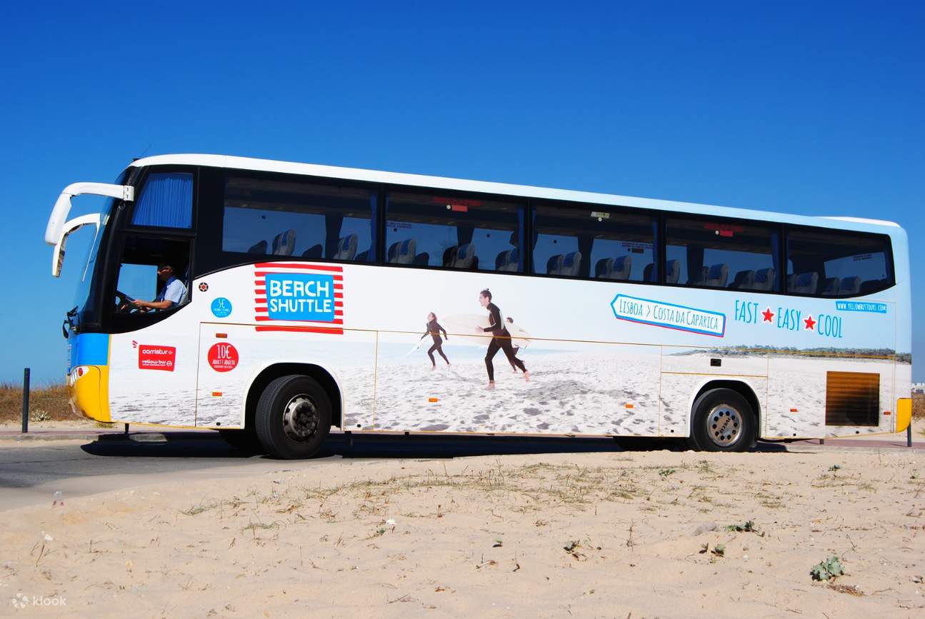 Transportasi Shuttle Pantai Bersama antara Lisbon dan Costa da Caparica ...