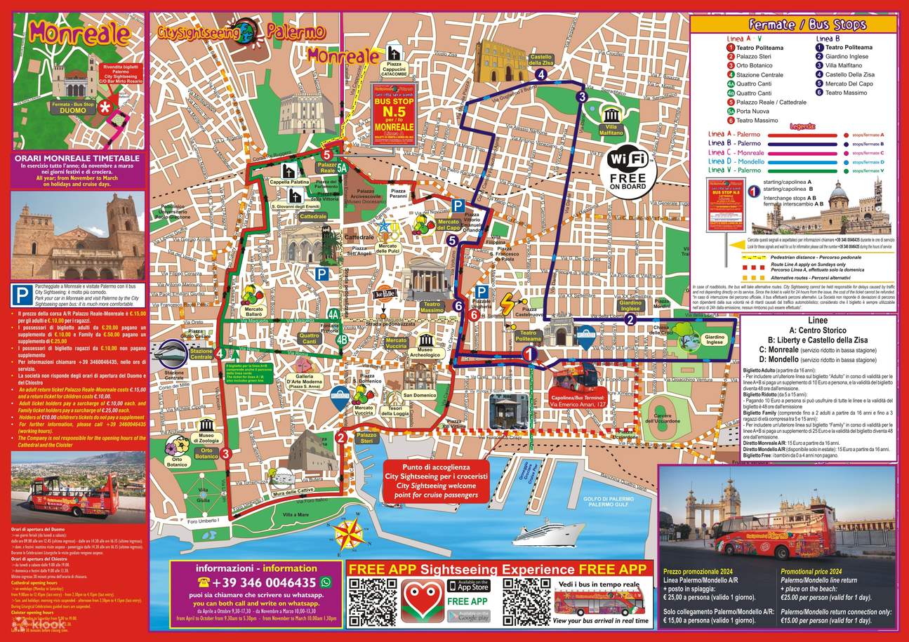 Palermo Hop-On Hop-Off Bus by City Sightseeing - Klook United States